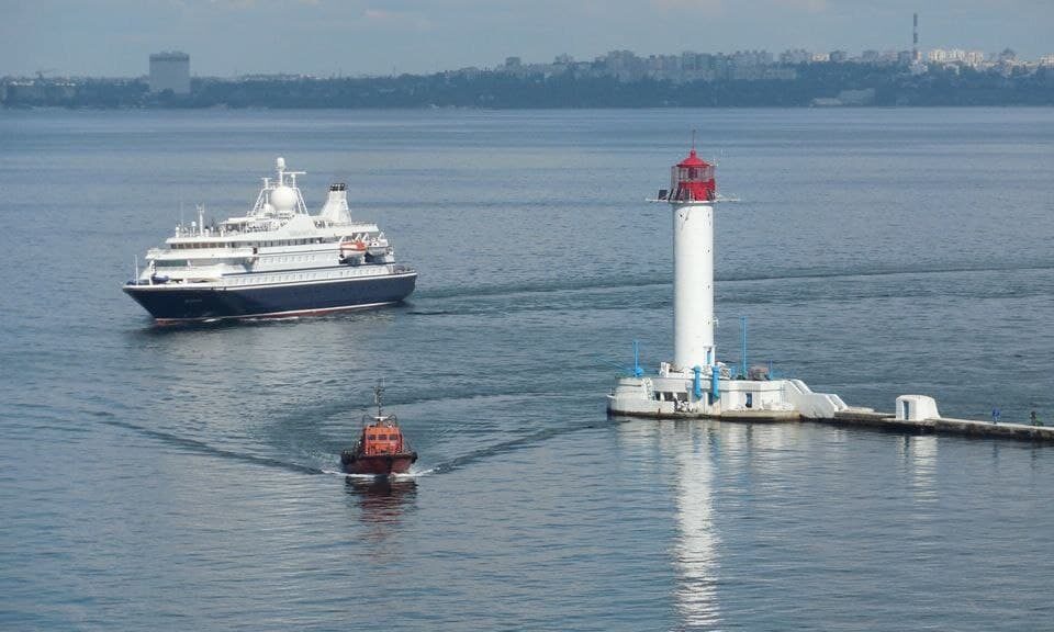 The port of Odesa has accepted the first cruise since the beginning of ...