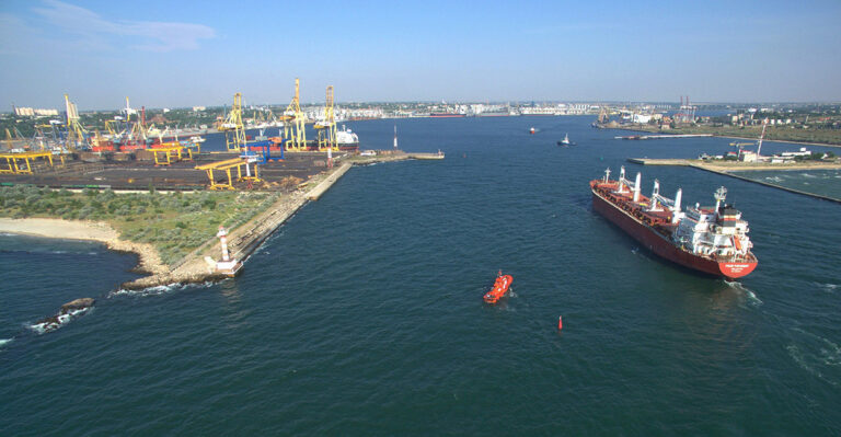 Ukrainian ports have exported over 150 million tons of cargo since the ...