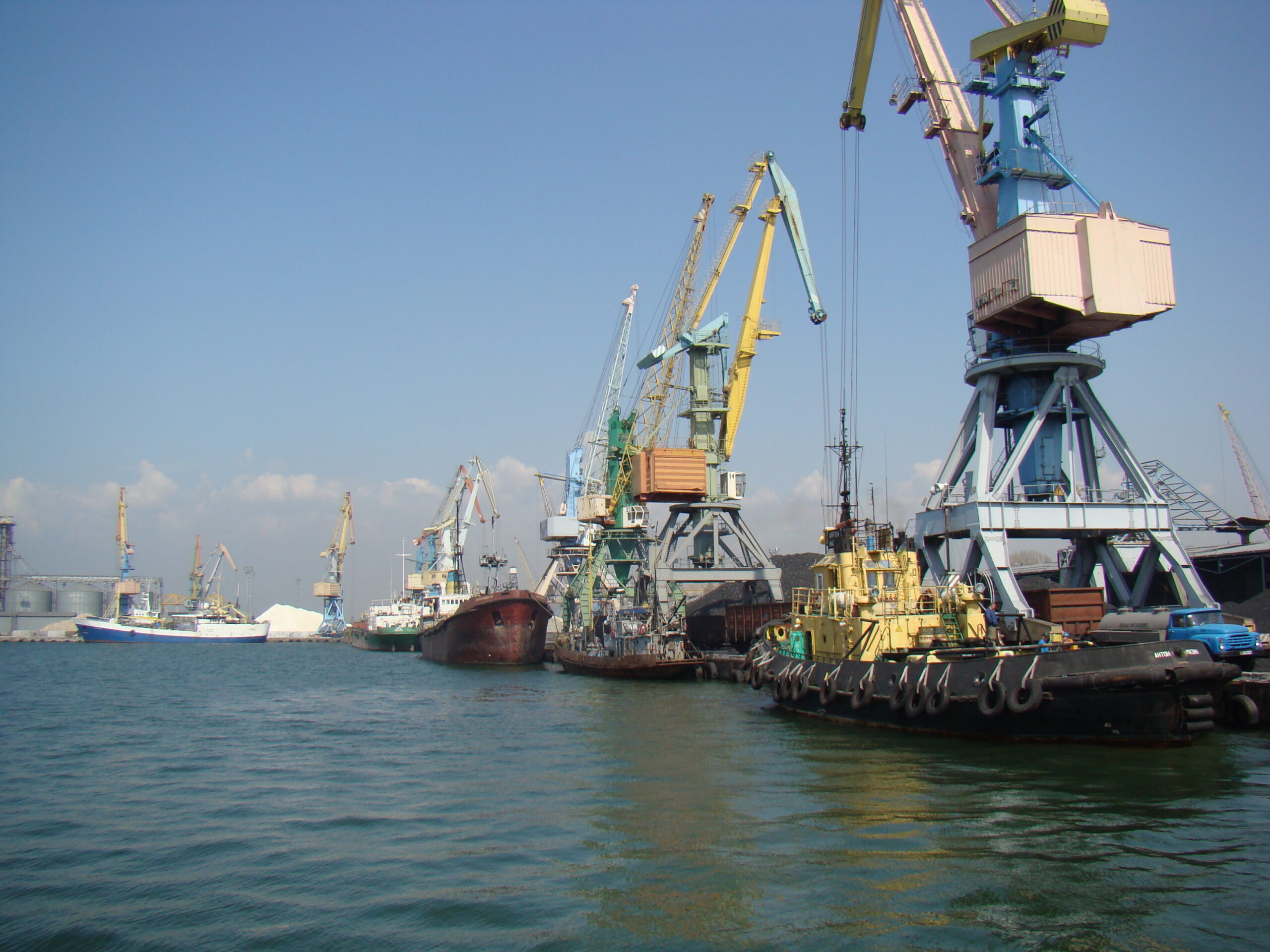 The occupiers included the ports of Berdyansk and Mariupol in the ...