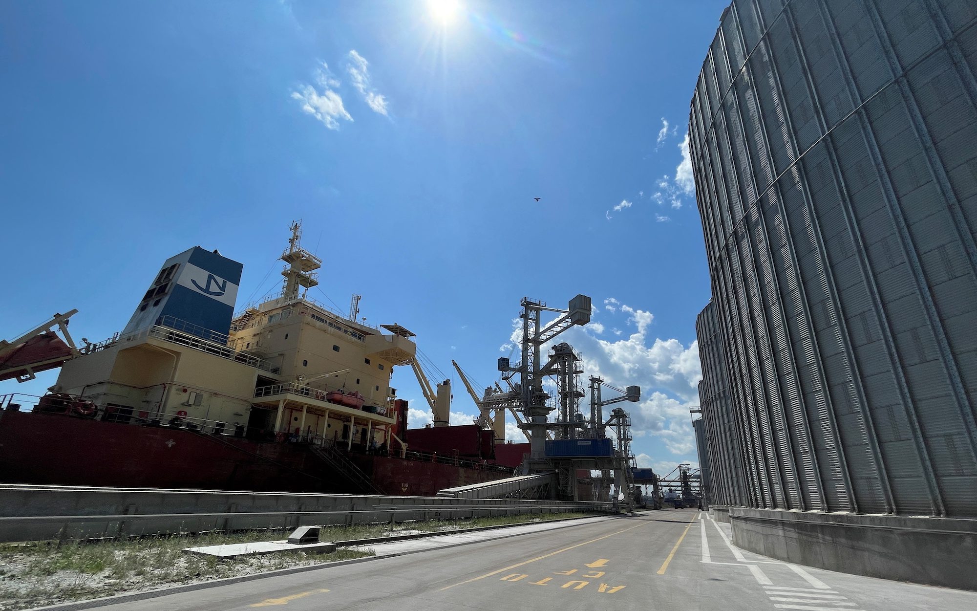 Since the beginning of the war, the port of Constanta has processed ...