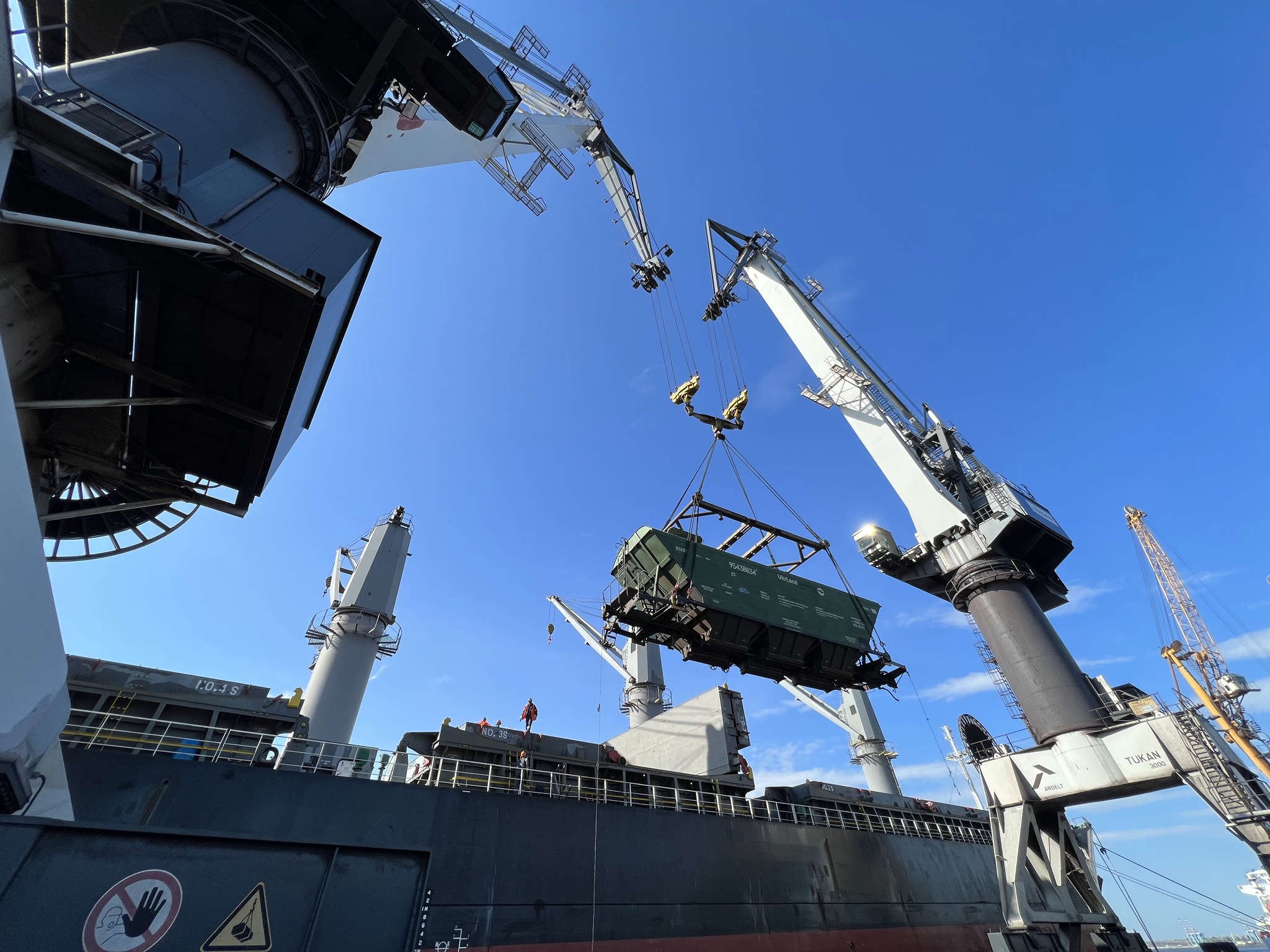 During the year, Pivdennyi port processed more than 3 million tons of ...