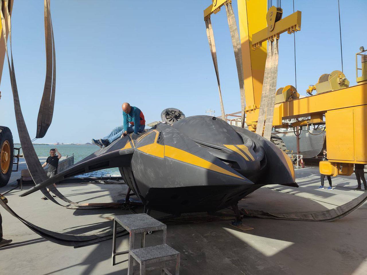 Ukrainians presented the prototype of the Kronos submarine at a defense ...