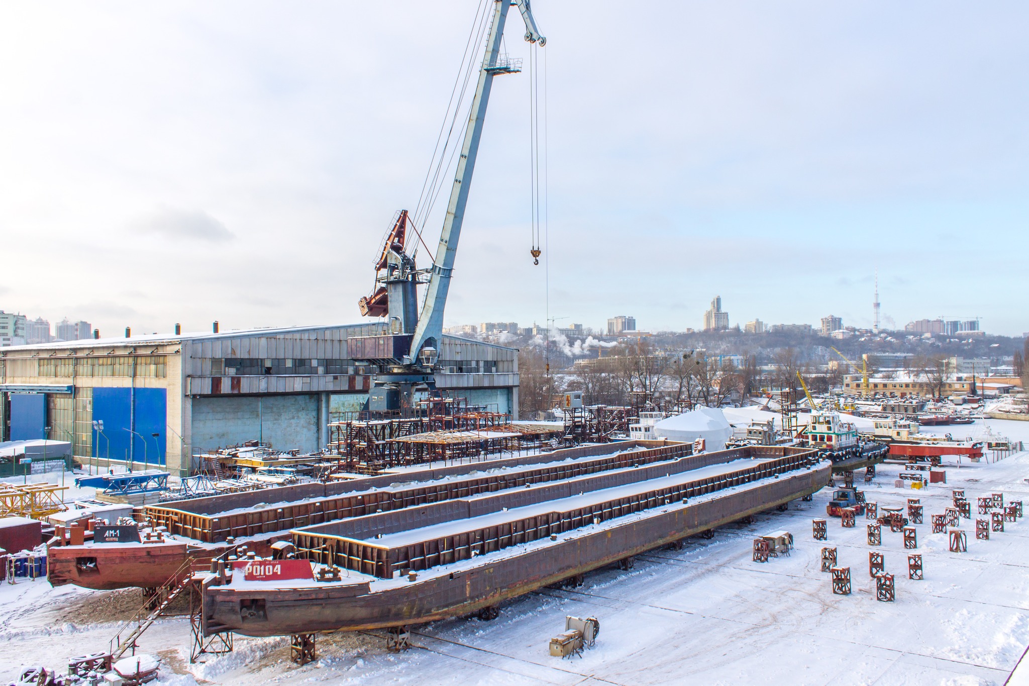 The shipyard in Kyiv may be put up for auction | Ukrainian and World ...