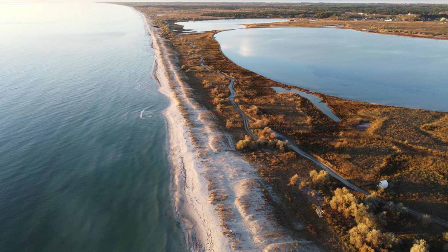 The Kinburn spit was cut off from mainland Ukraine | Ukrainian and ...