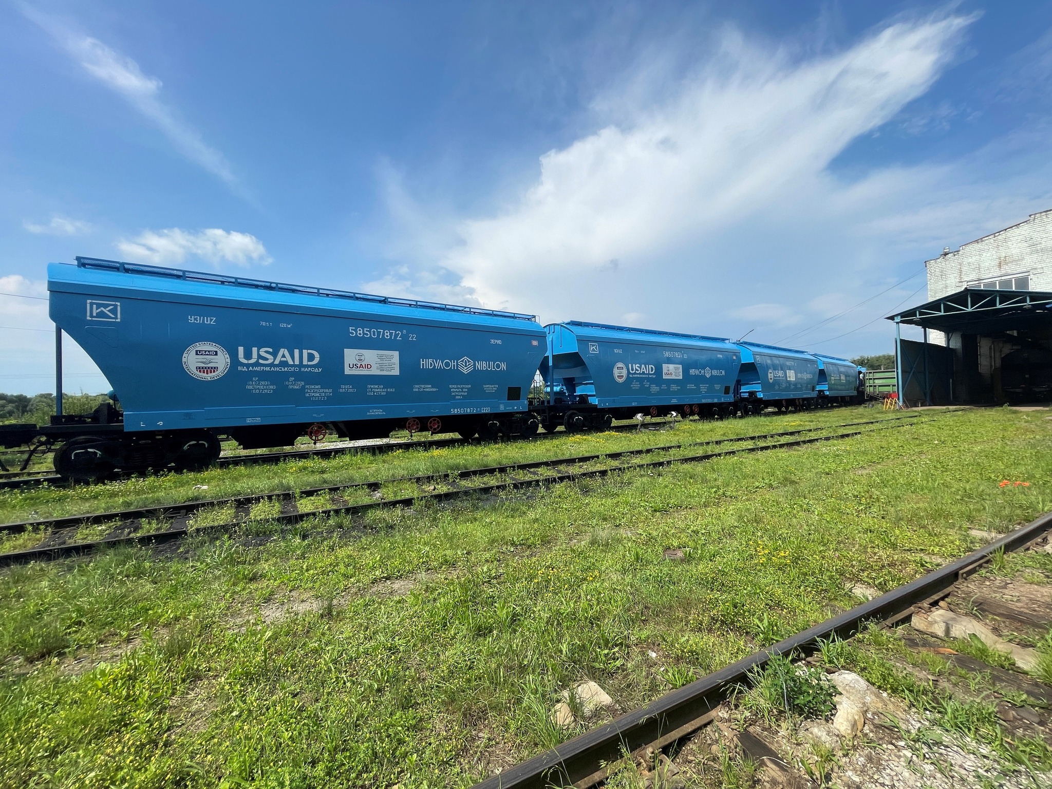 "Nibulon" received from USAID 50 wagons for transporting grain through ...