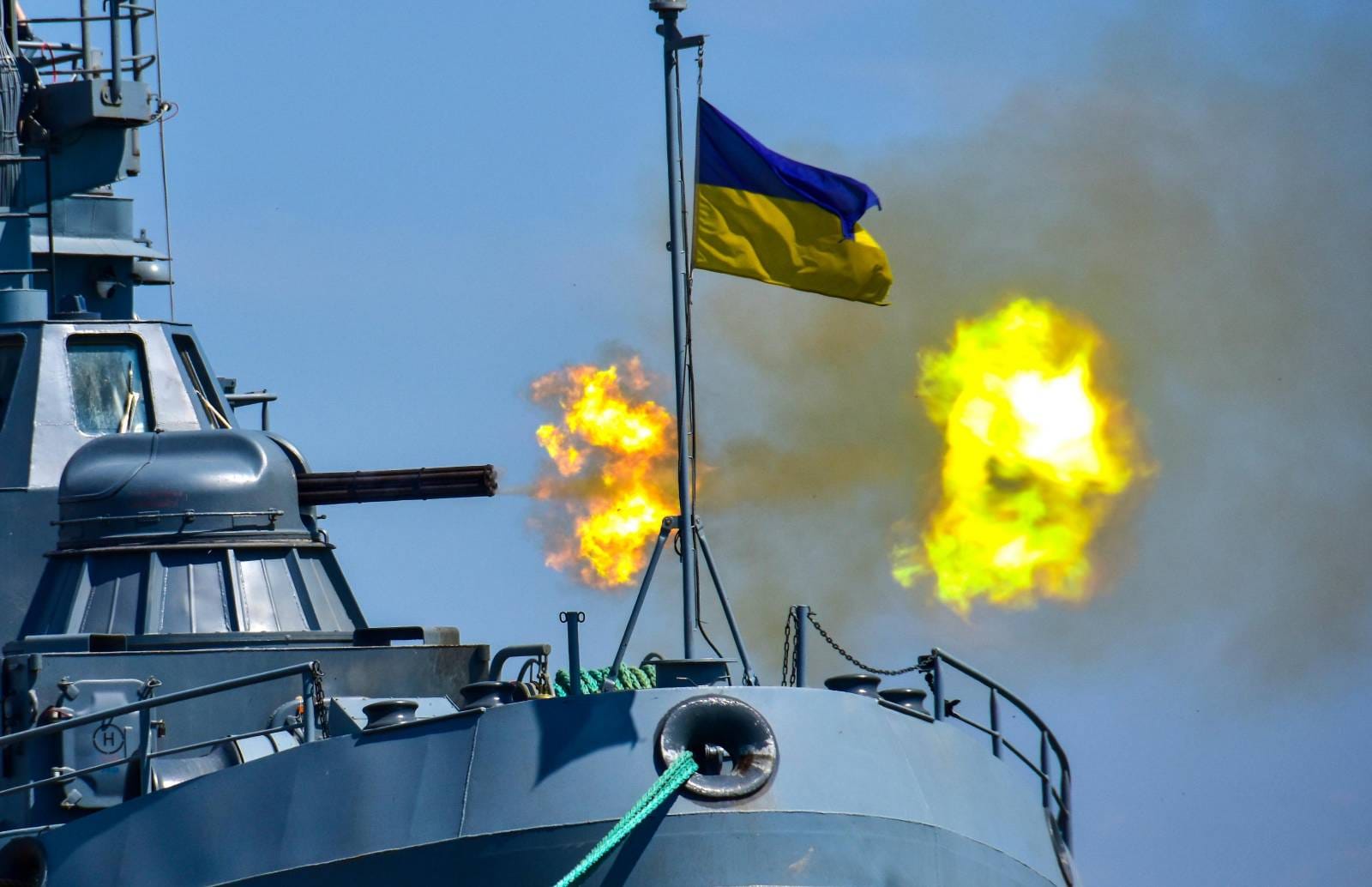 The Navy of Ukraine conducted artillery exercises (photo) | Ukrainian ...