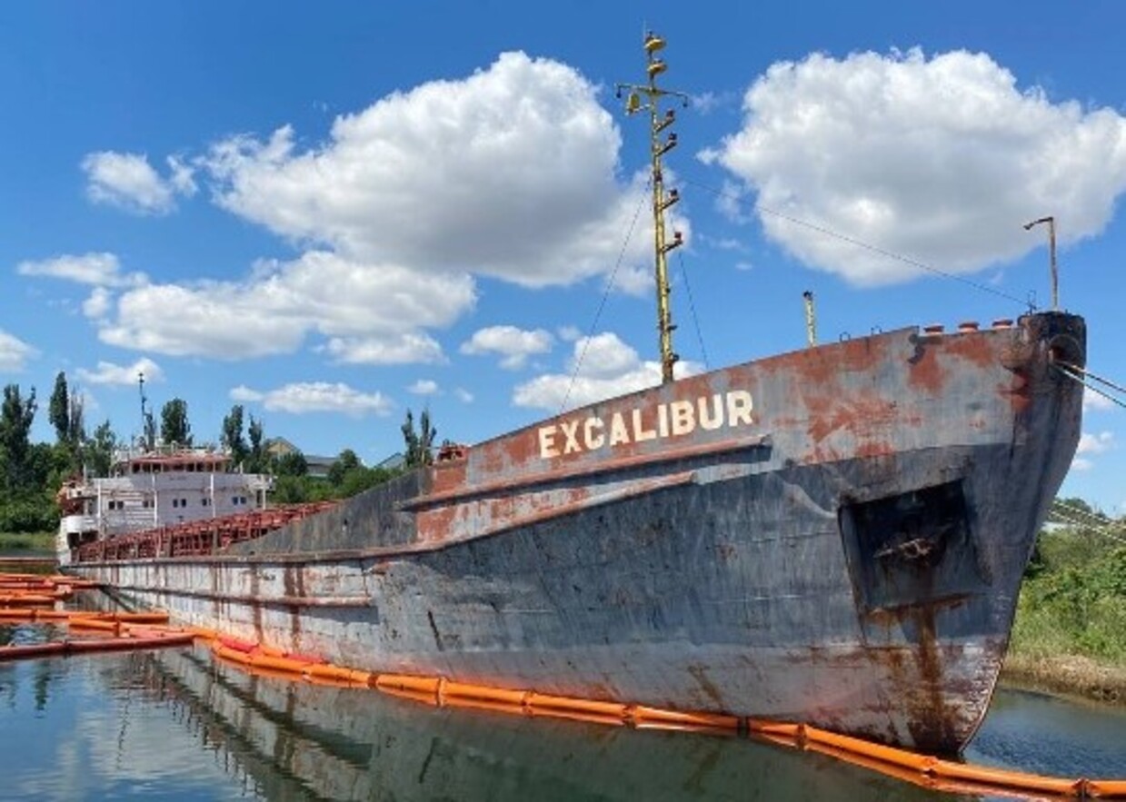 SETAM sells seized ship Excalibur | Ukrainian and World Shipping News ...