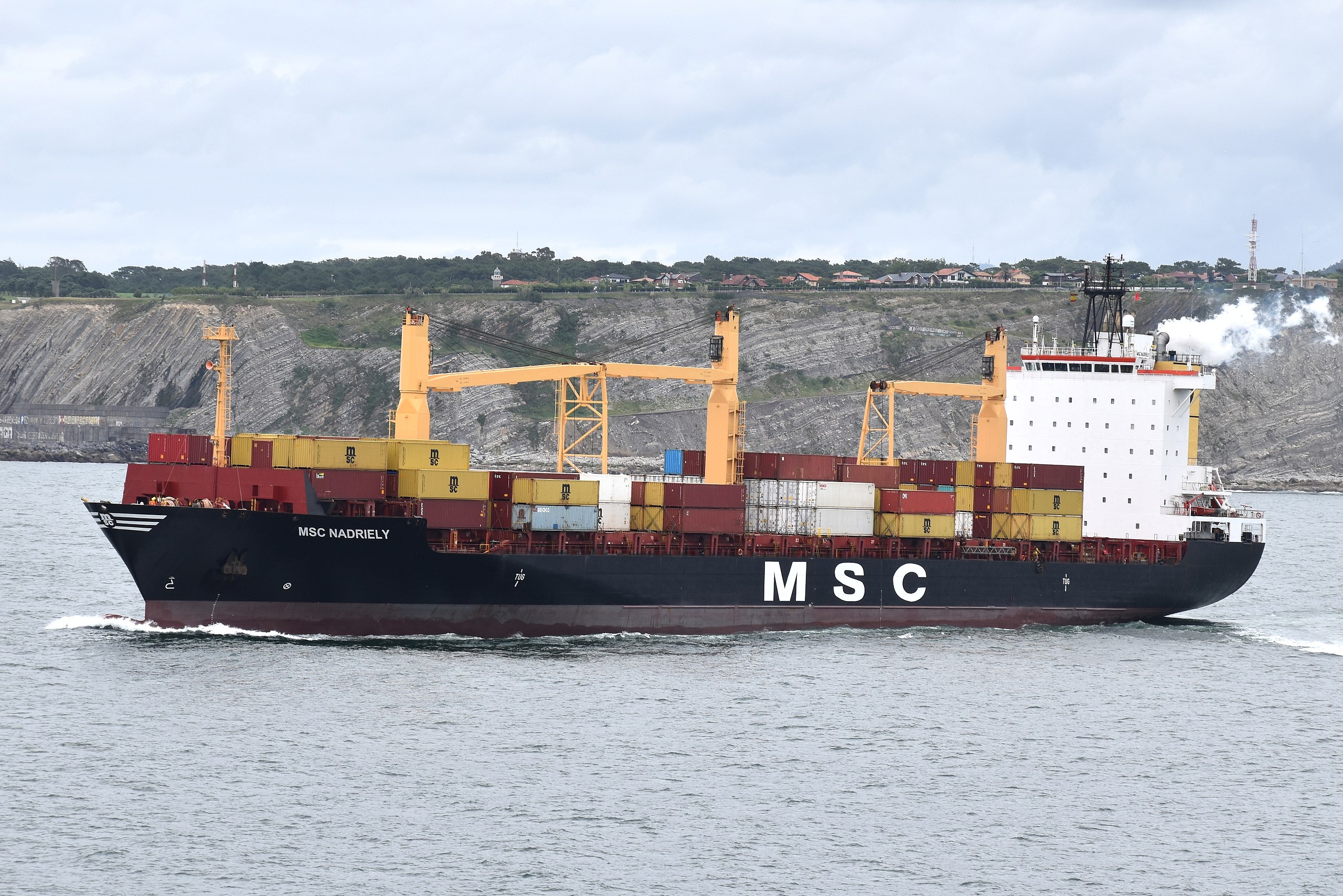 Ukrainian sailor fell overboard of the MSC container ship | Ukrainian ...