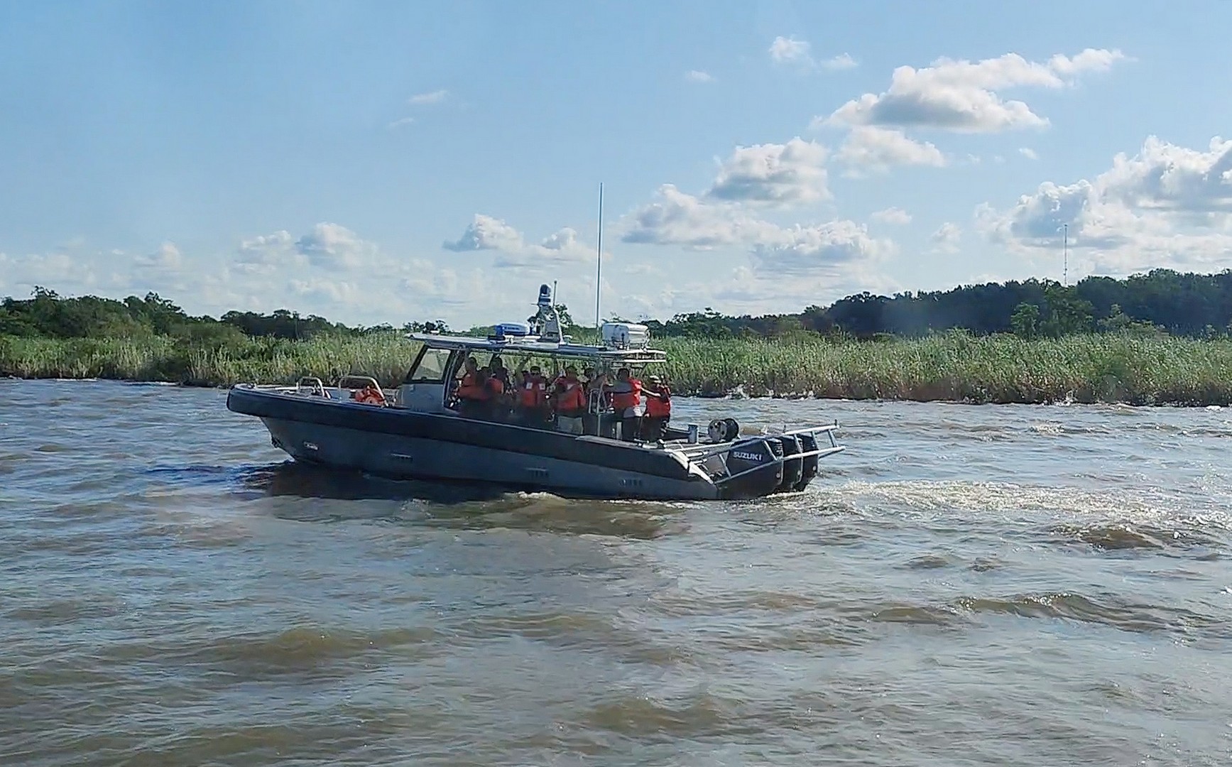 Ukrainian border guards were trained on boats in the USA | Ukrainian ...