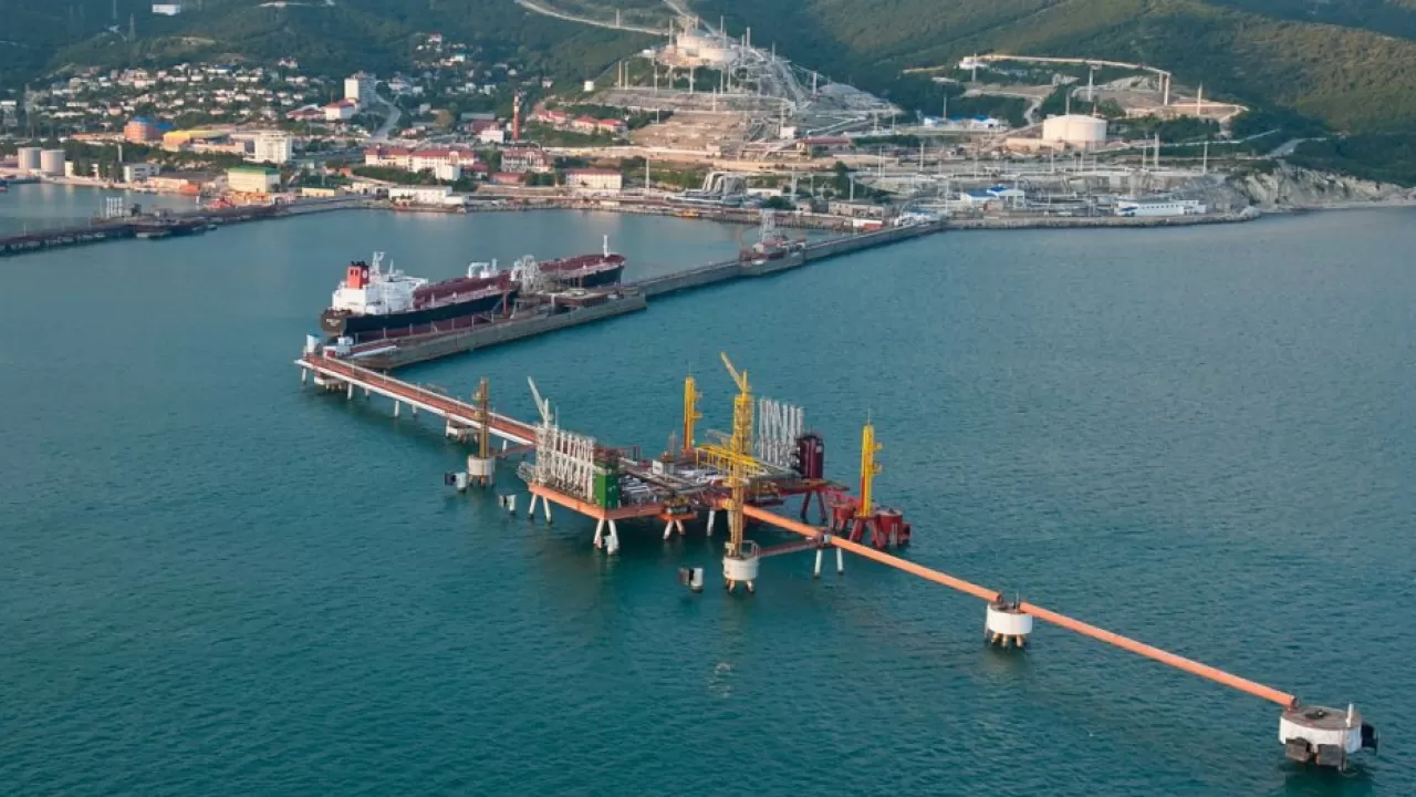 Oil transshipment was stopped at the CPC terminal in Novorossiysk ...