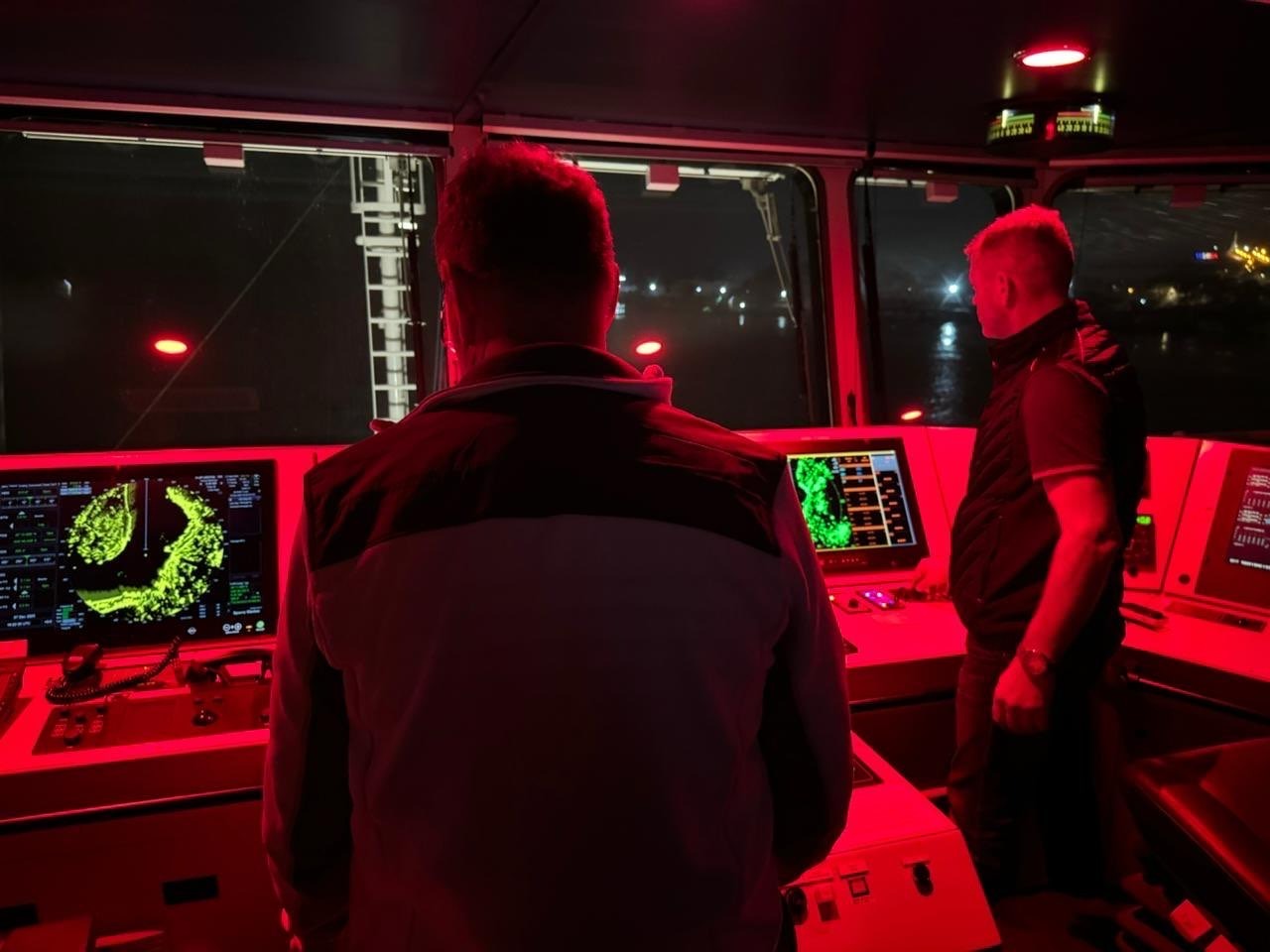 Thanks to night navigation in the ports on the Danube, they plan to ...