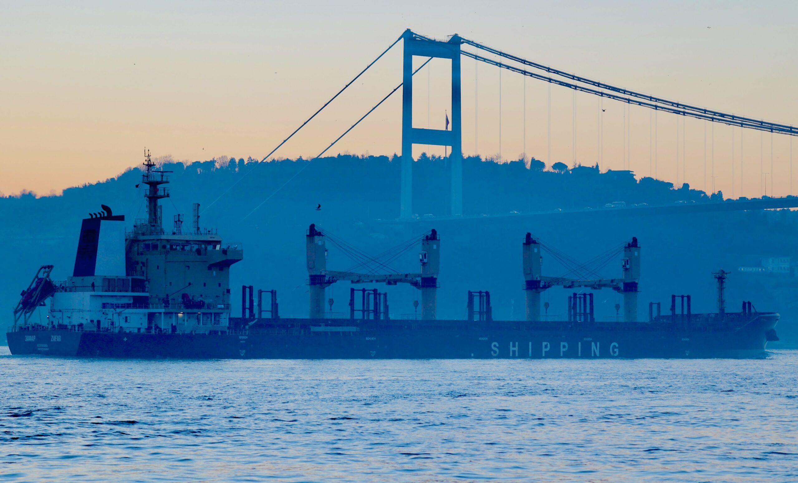 Russian ships with stolen grain cannot pass through the Bosphorus ...
