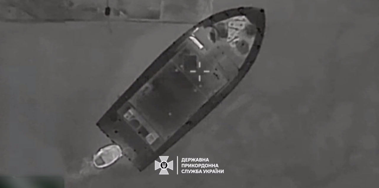 The enemy boat was destroyed in the southern direction (video ...