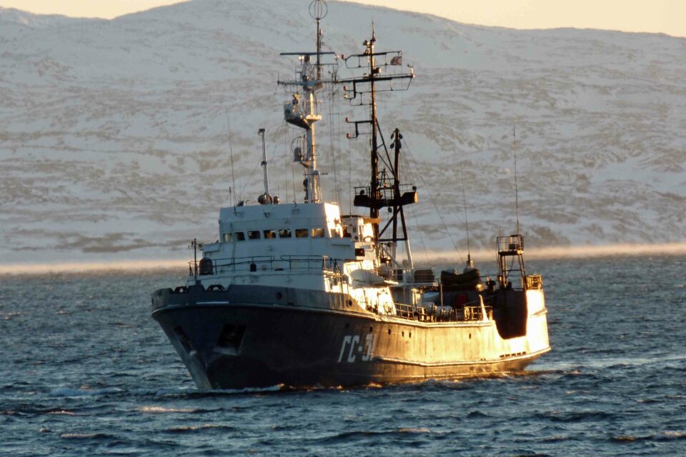 A Russian reconnaissance ship was spotted in the Baltic Sea | Ukrainian ...