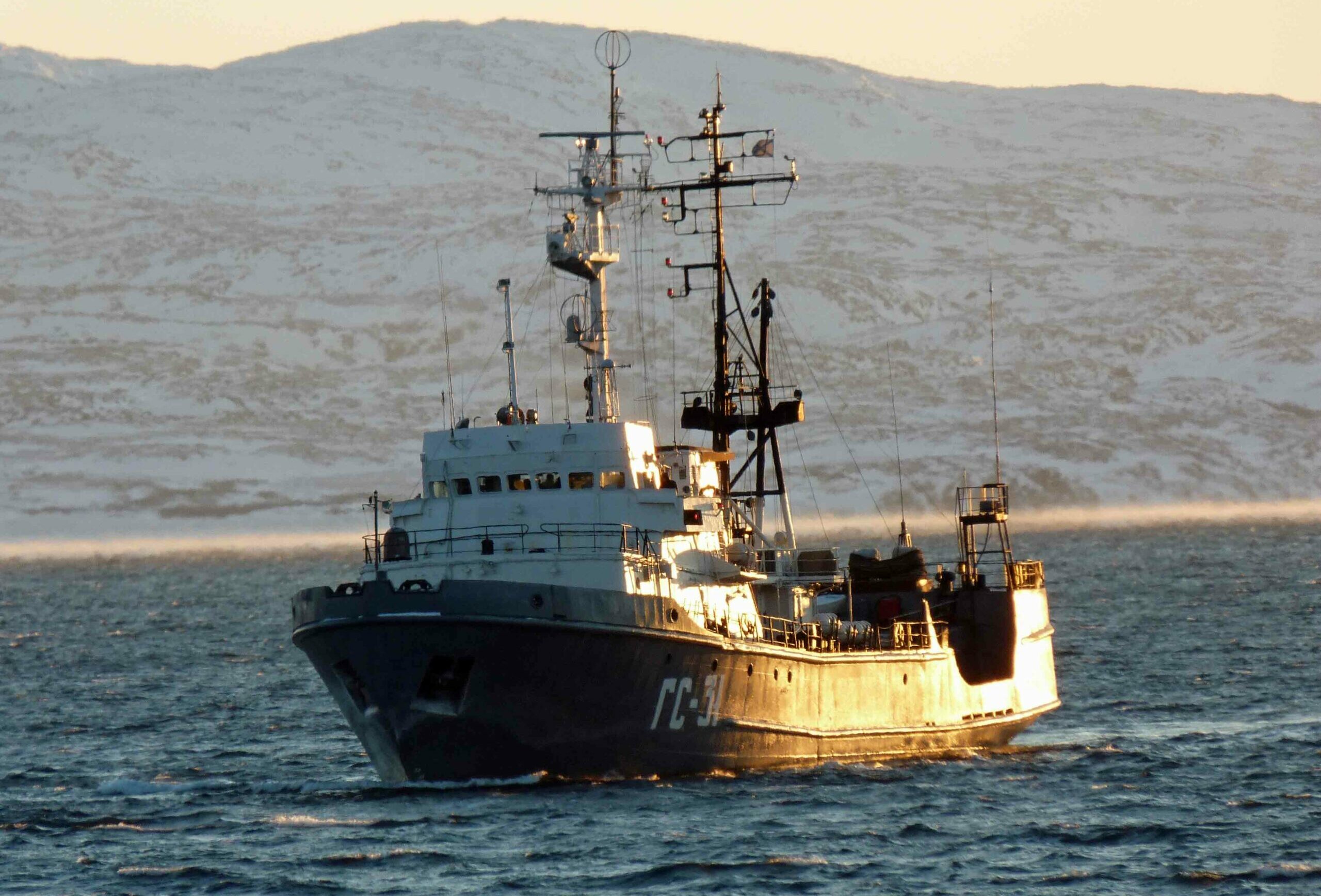 A Russian reconnaissance ship was spotted in the Baltic Sea | Ukrainian ...