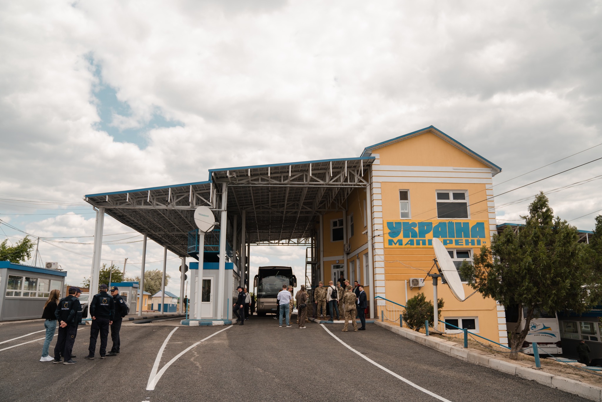 Ukraine completed the reconstruction of the checkpoint Reni | Ukrainian ...