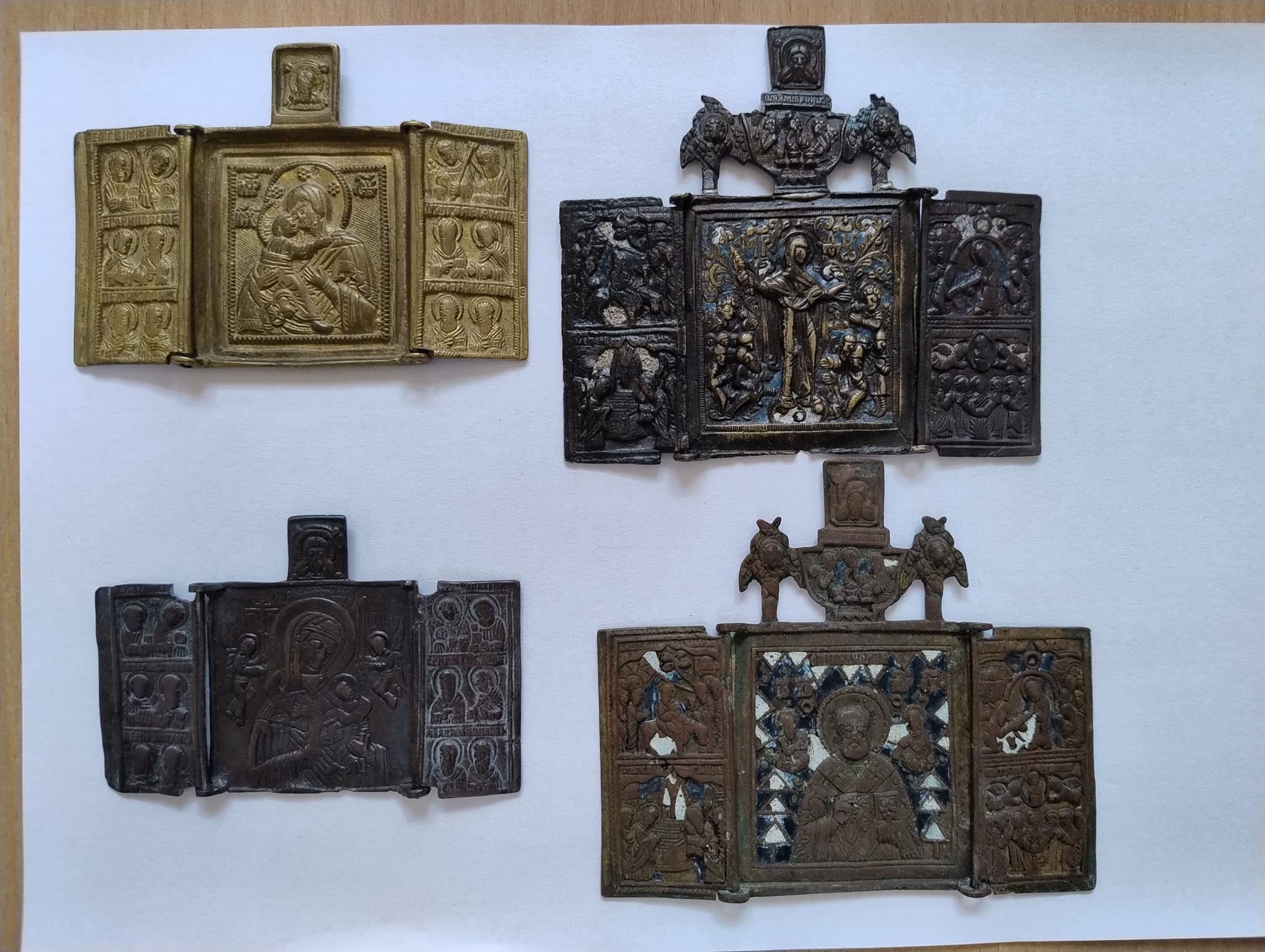 Ancient bronze icons were planned to be taken from Ukraine by ferry ...