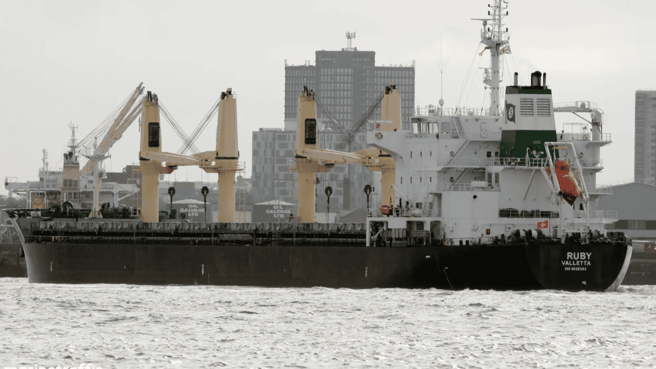 European ports refuse to accept a damaged Russian vessel with an ...