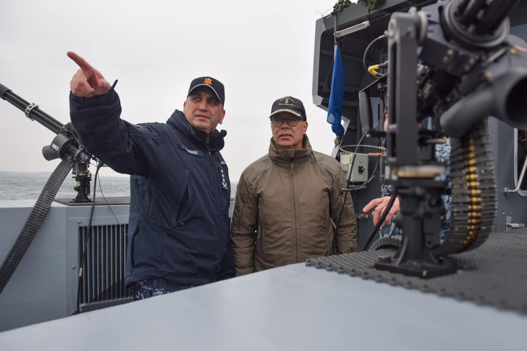 Ukrainian and Danish Navy commanders discussed measures to counter ...