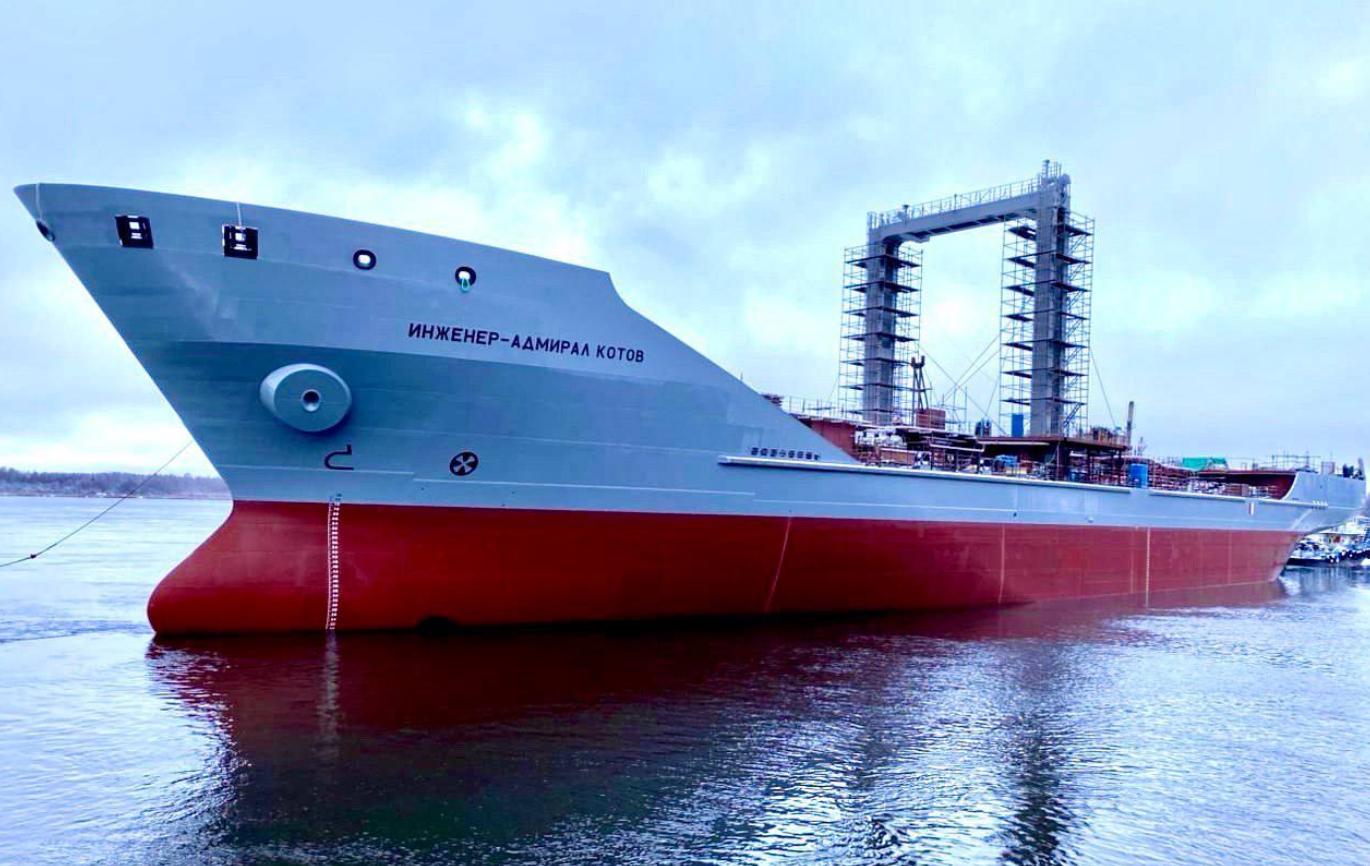 Russia launches new tanker to support Navy (photo) | Ukrainian and ...