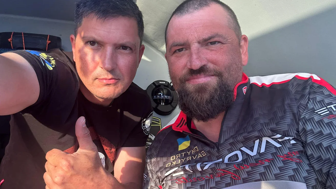 Ukrainian veteran and captain swim across the Atlantic to raise funds ...