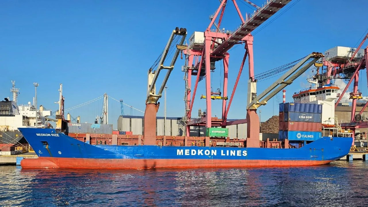 MEDKON Lines has resumed container transportation to Ukrainian ports ...