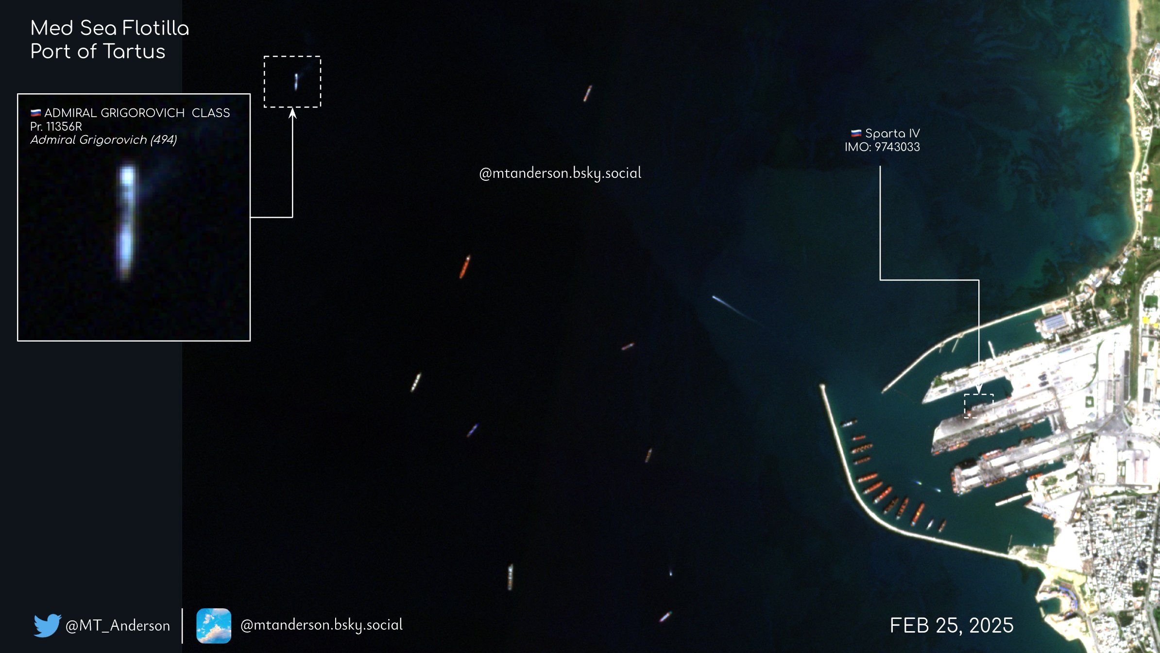 Russian ship Sparta IV completes loading in Tartus | Ukrainian and ...
