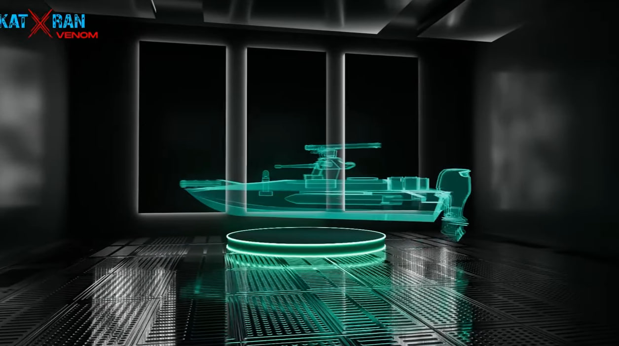 Ukraine unveils secret naval drone "Katran" (video) | Ukrainian and ...