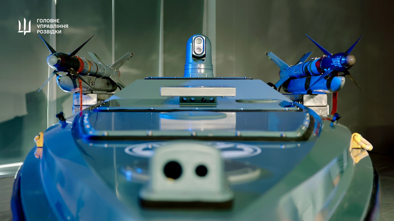 Defense Intelligence publicly presented the latest Magura naval drones ...