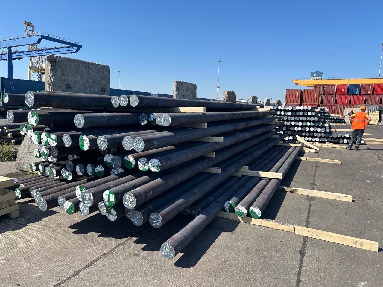 The Port of Chornomorsk has resumed transshipment of imported steel ...