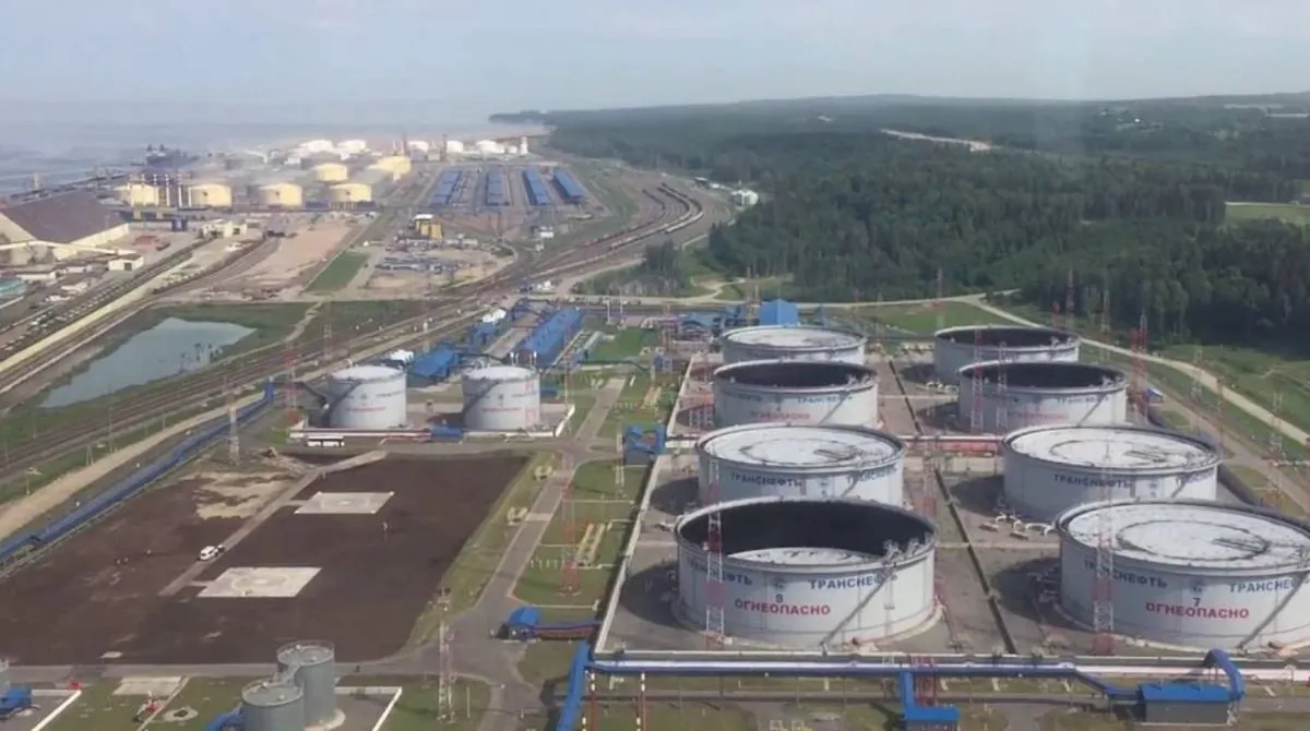 Ukraine keeps "in sight" the port of Ust-Luga, which is one of the key ...