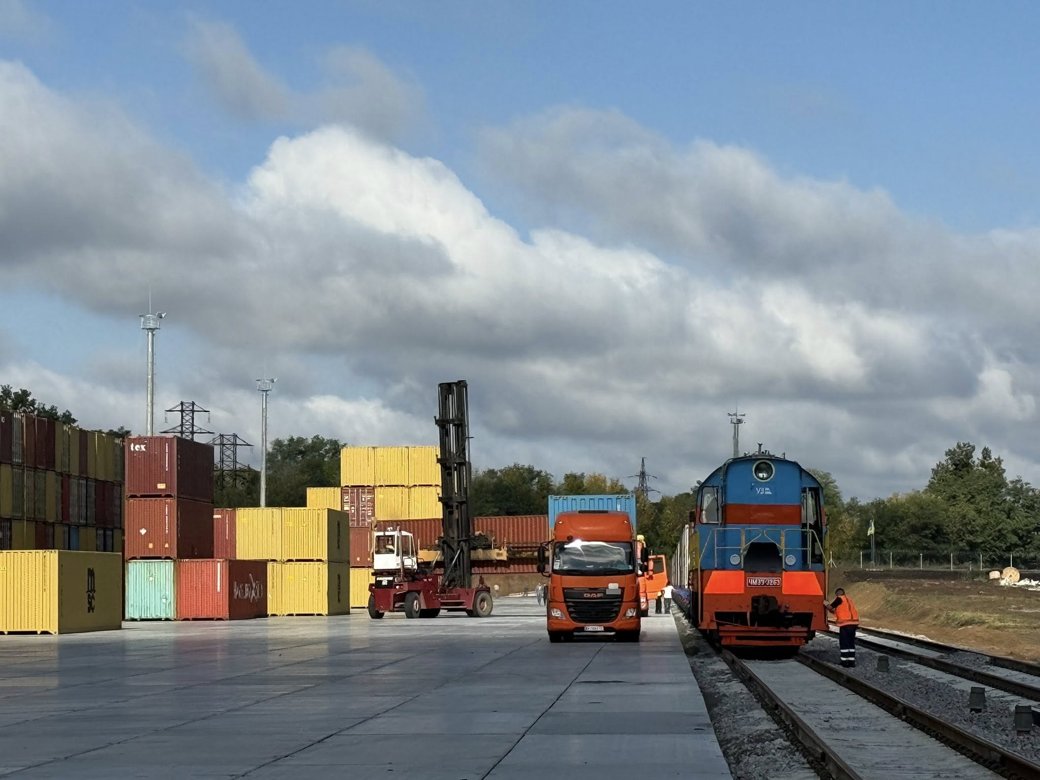 A container terminal has been opened in the Kyiv region, which plans to ...