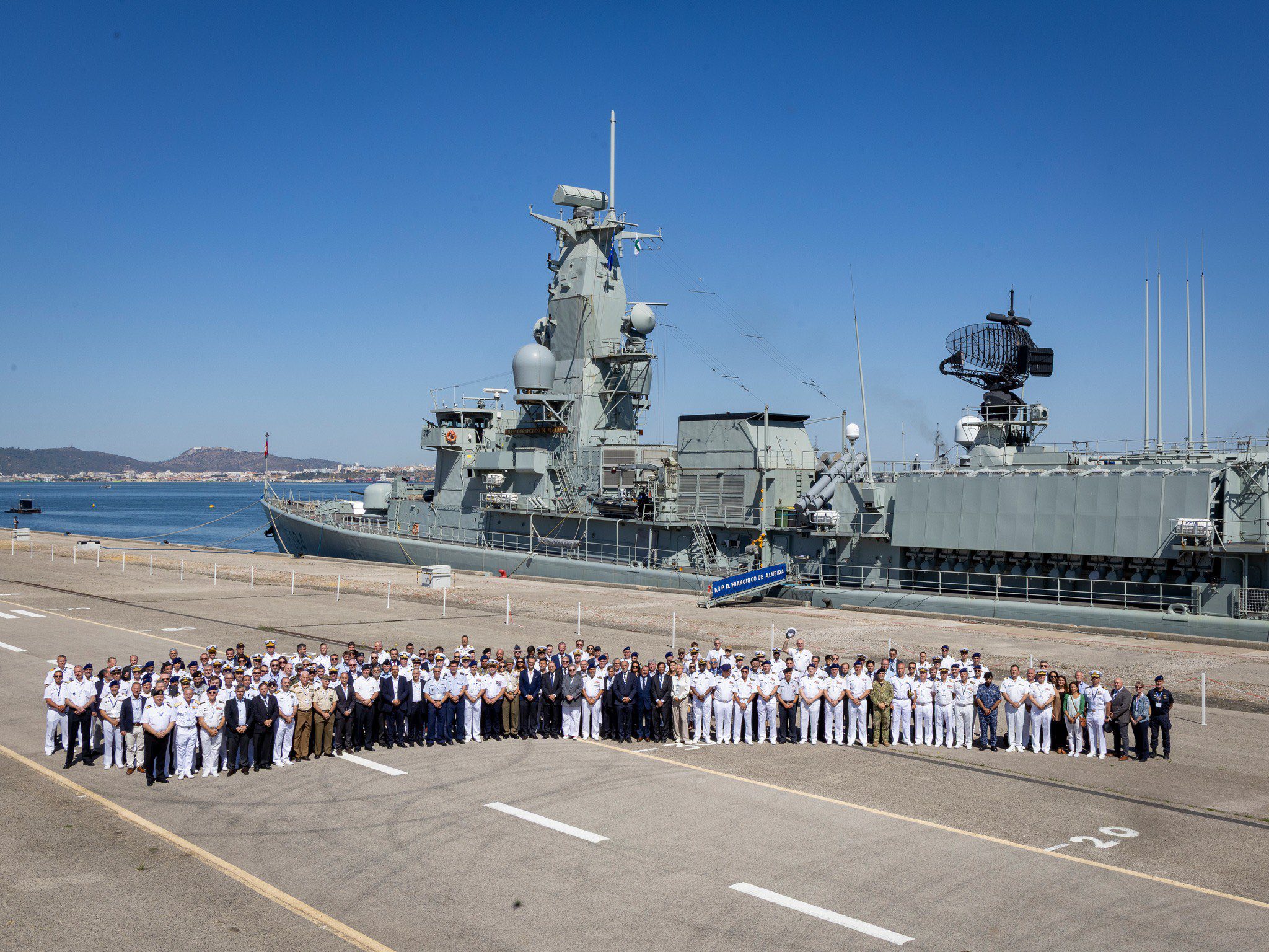 For the first time in NATO history, the Ukrainian Navy led ...