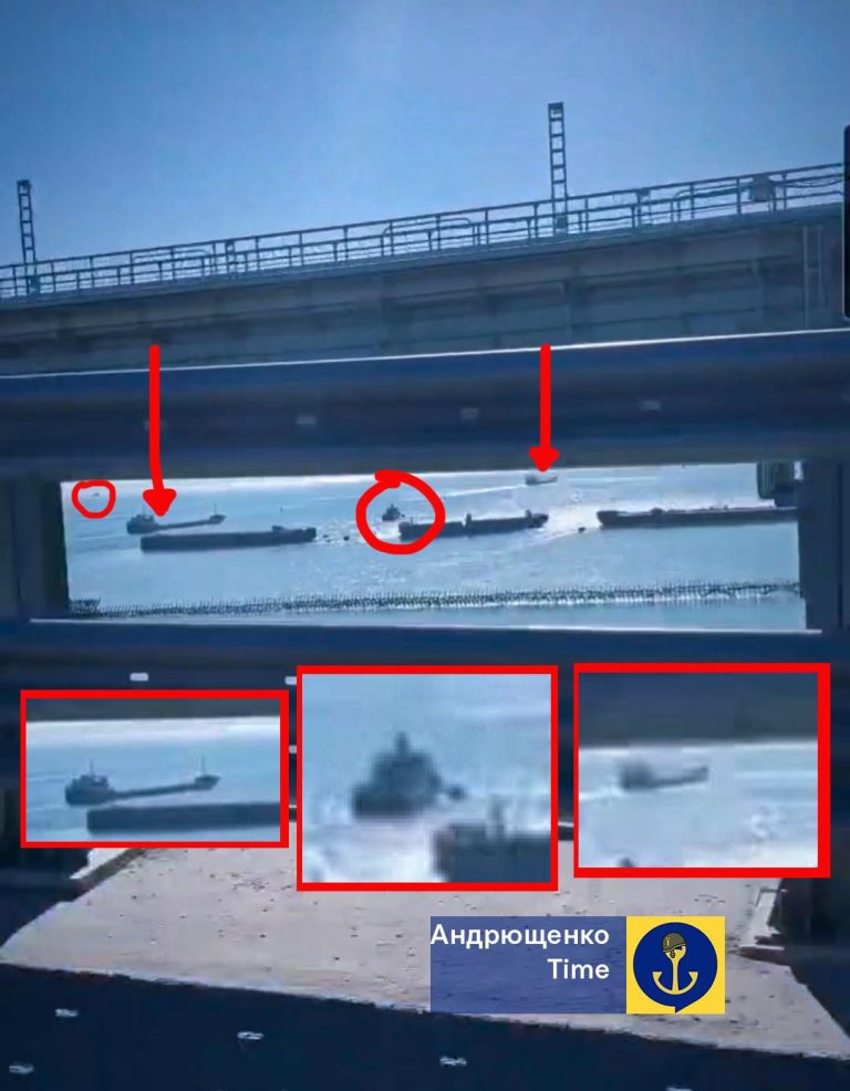 Russia is transporting stolen grain and coal under the Kerch Bridge as ...