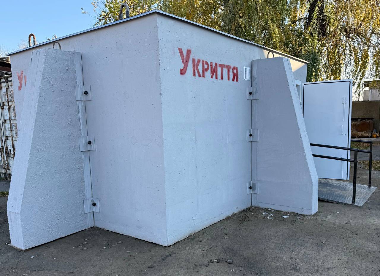The seaport of Izmail reported on the installation of mobile shelters ...