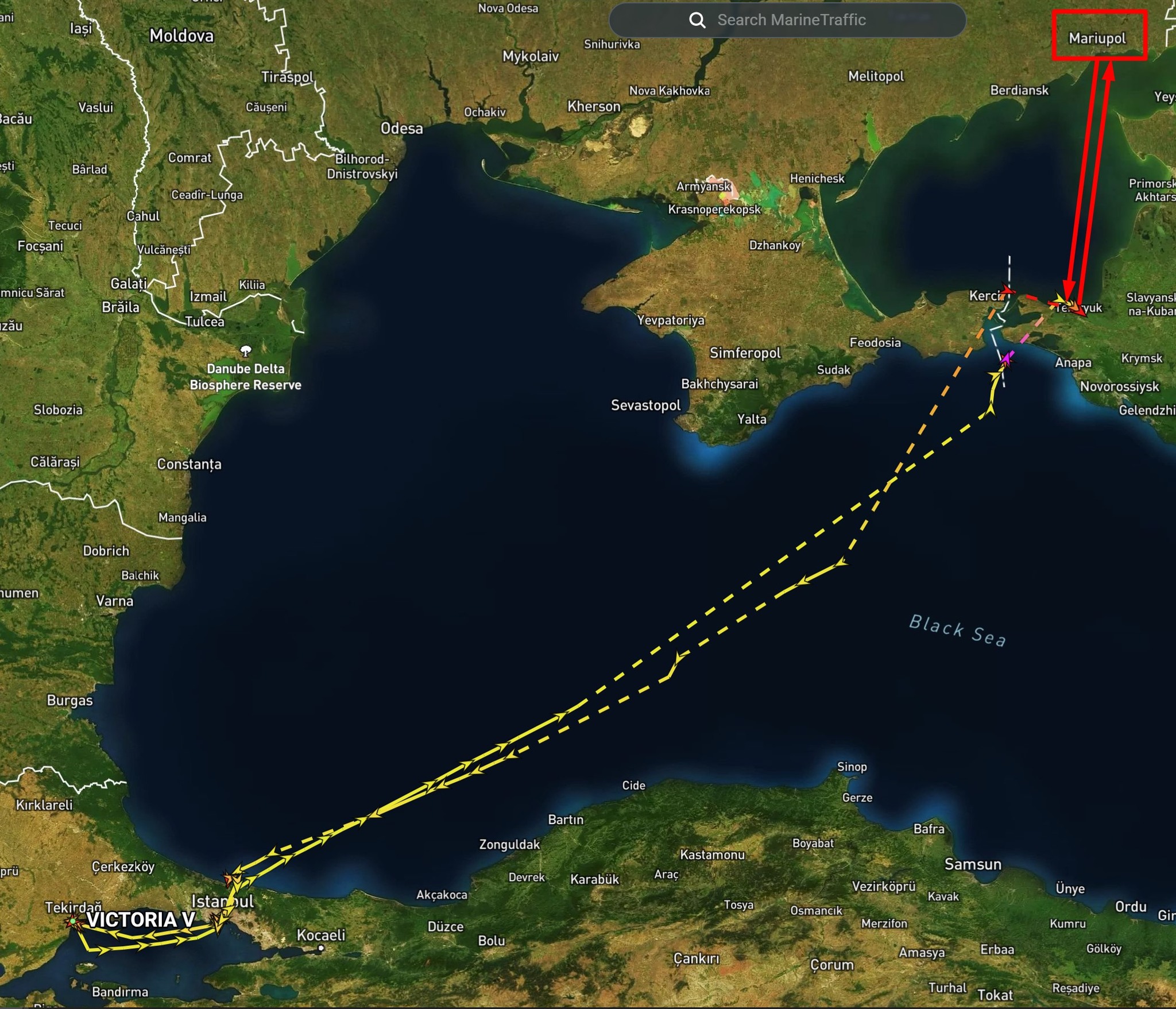Russian bulk carrier with stolen grain unloaded at Turkish port ...