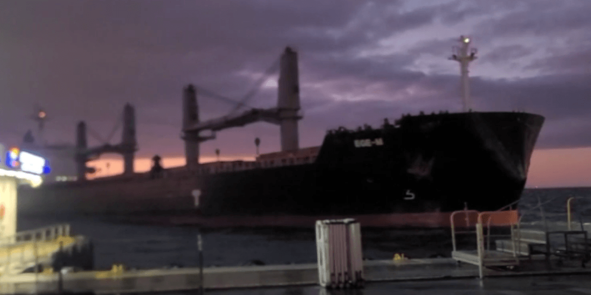 Traffic on the Bosphorus was temporarily suspended due to an accident ...