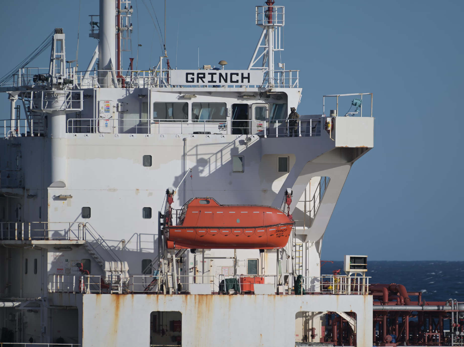 France releases "shadow fleet" tanker Grinch | Ukrainian and World ...