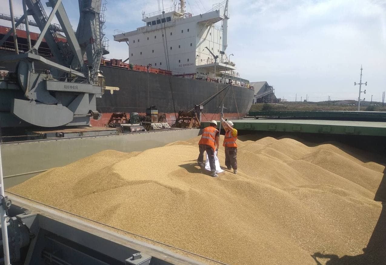 Ukrainian seaports have processed 40 million tons of cargo since the ...